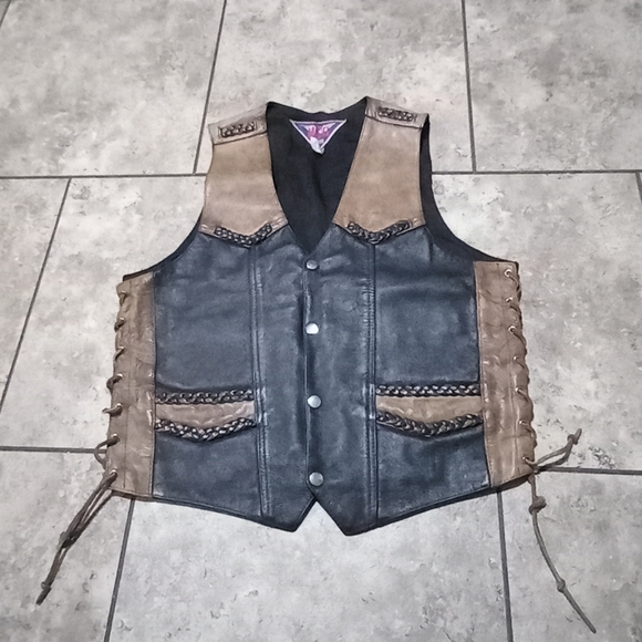Mob | Jackets & Coats | Vintage Mob Leather Vest | Poshmark